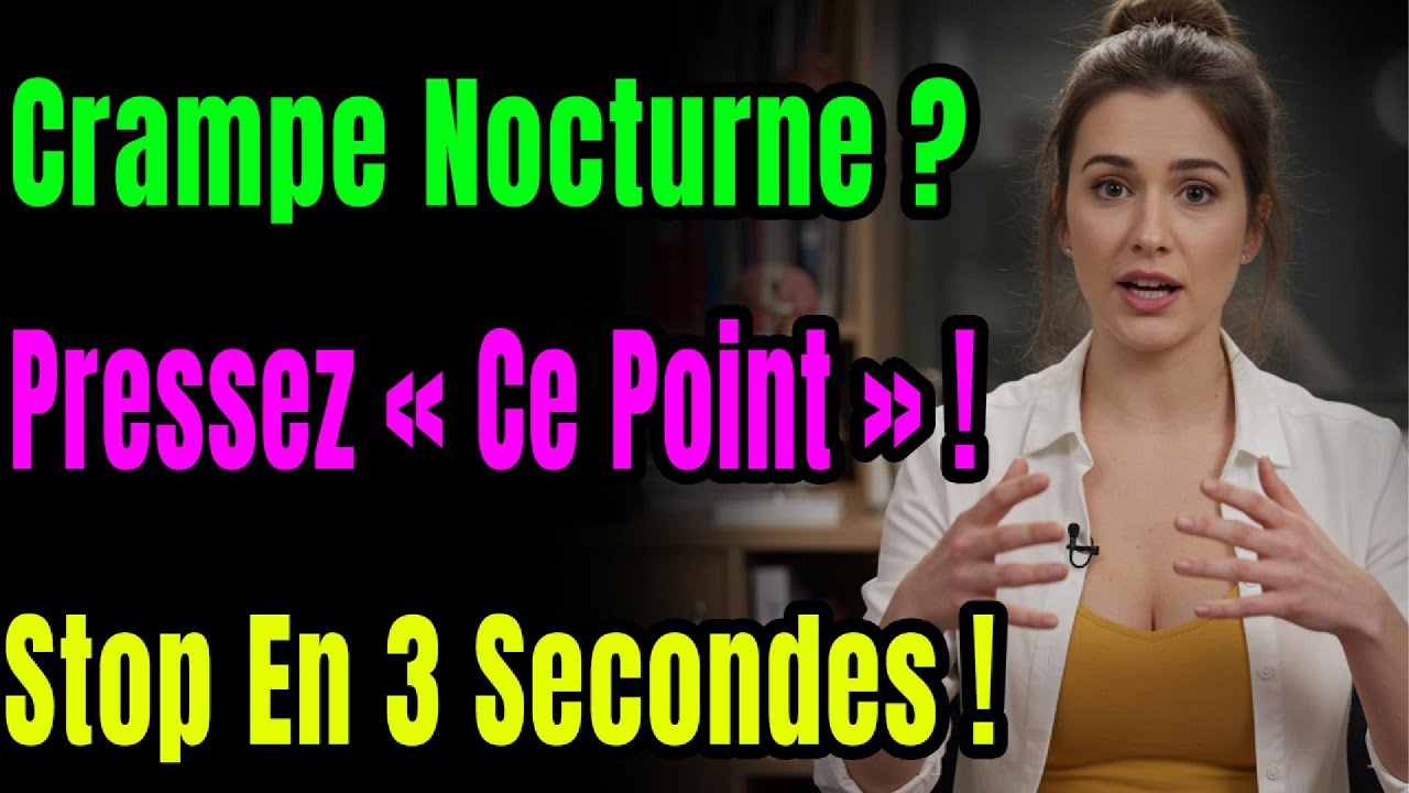 Crampes Nocturnes ? Pas La Vieillesse ! Appuyez Sur Ce Point Pour Un ...