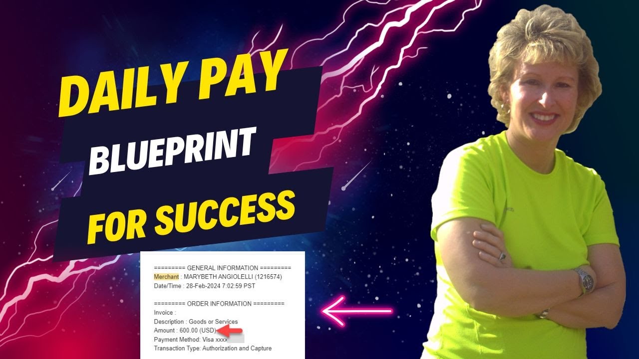 Daily Pay Blueprint For Success - More Shared Results This Works In ...