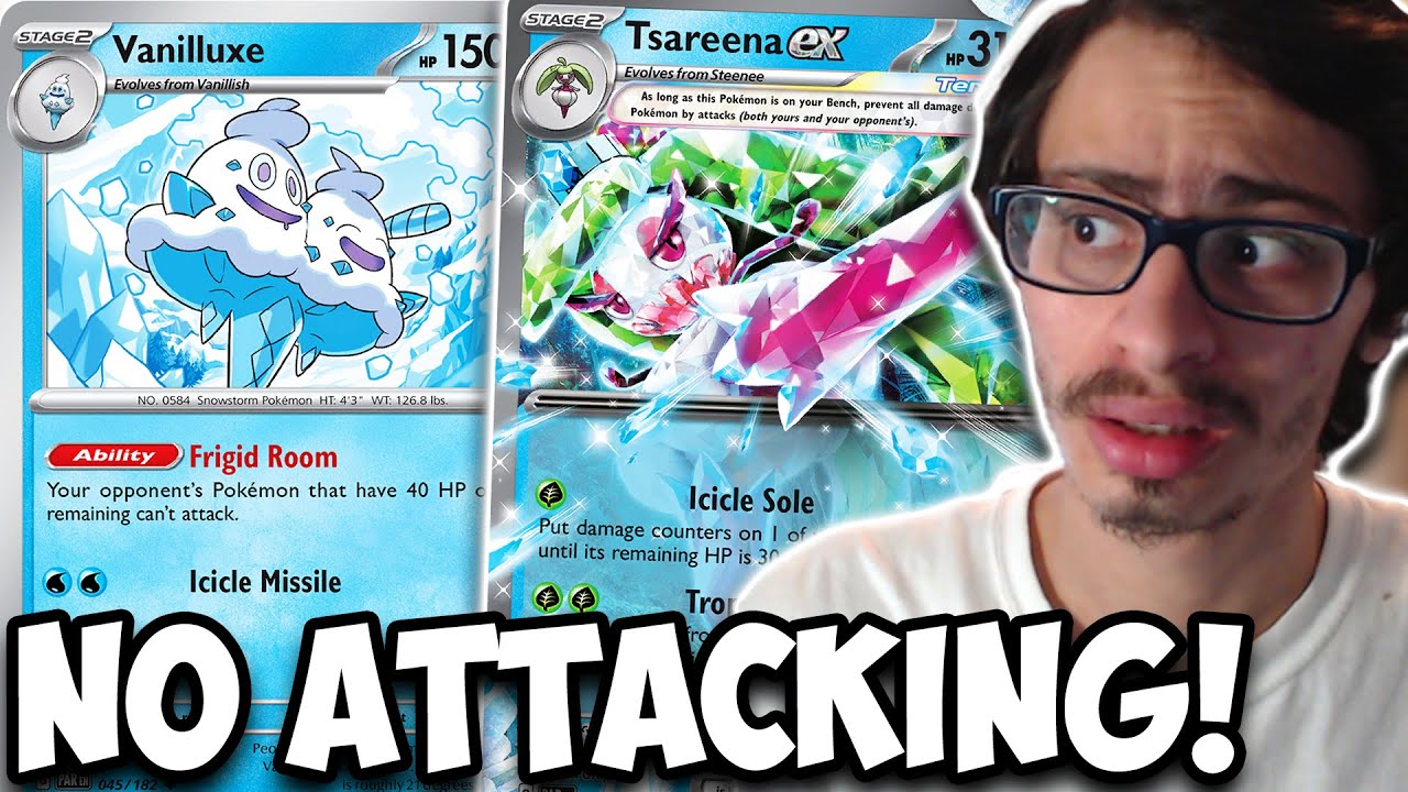 Tsareena ex & Vanilluxe Completely STOPS Your Opponents From Attacking ...