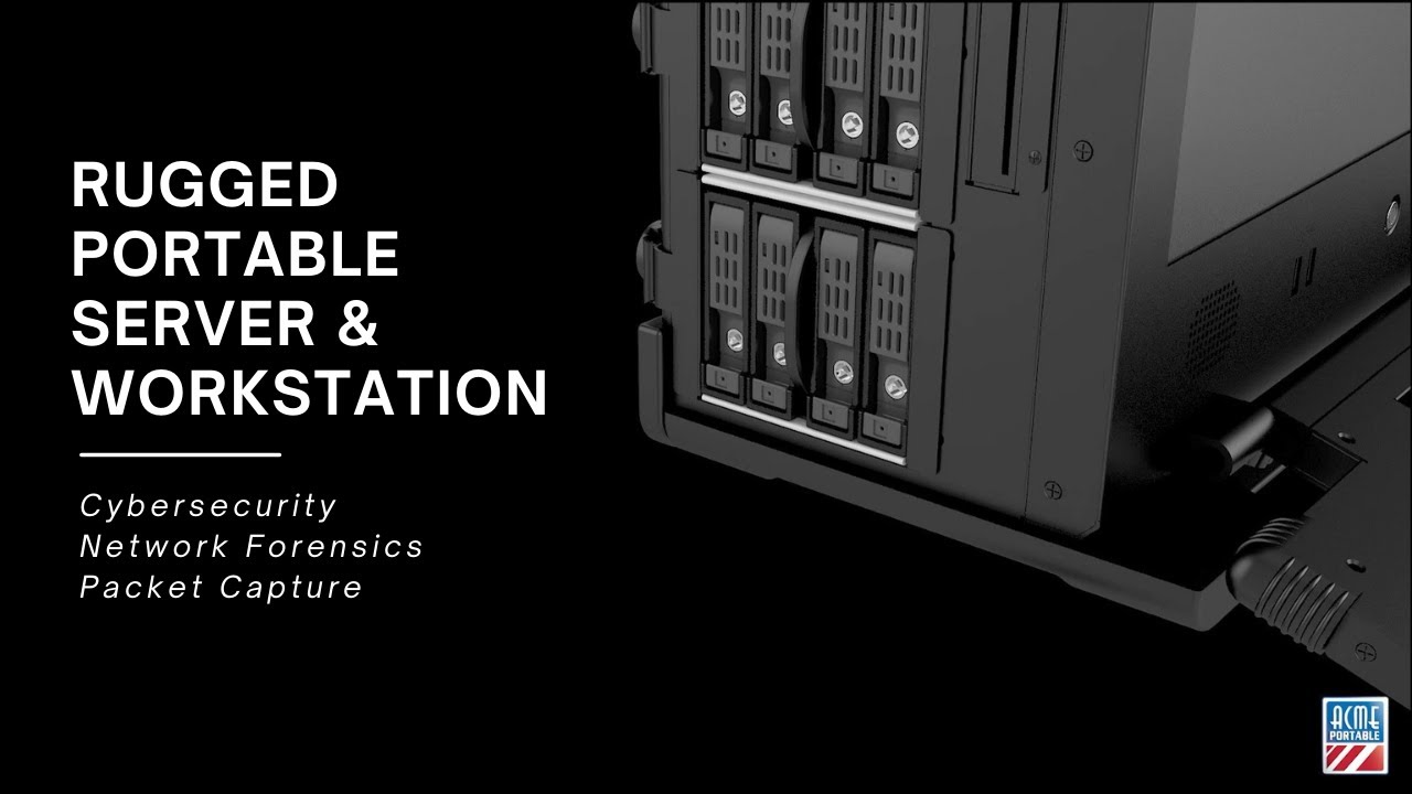 Portable Server System for Network Forensics & Cybersecurity - YouTube
