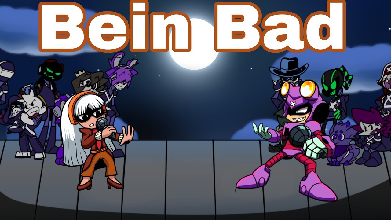 FNF X Nefarious Crow - Bein Bad - psych engine port - YouTube