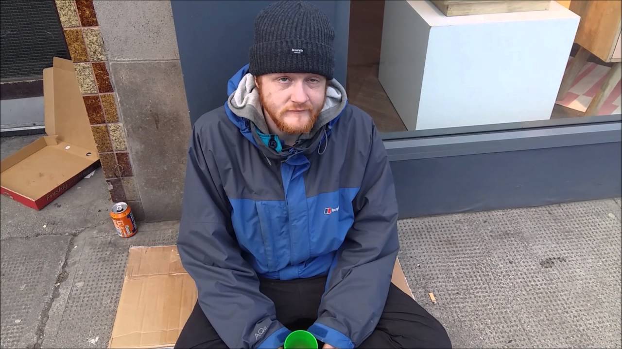 Walking for homeless - YouTube