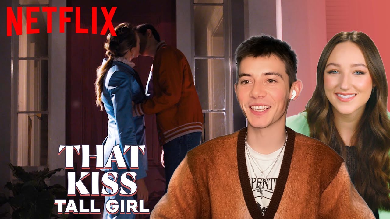 Ava Michelle and Griffin Gluck Break Down their Kiss in Tall Girl | Netflix - YouTube