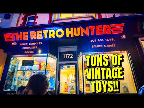 Toy Hunting at Retro Hunter in Leigh on the Sea, UK