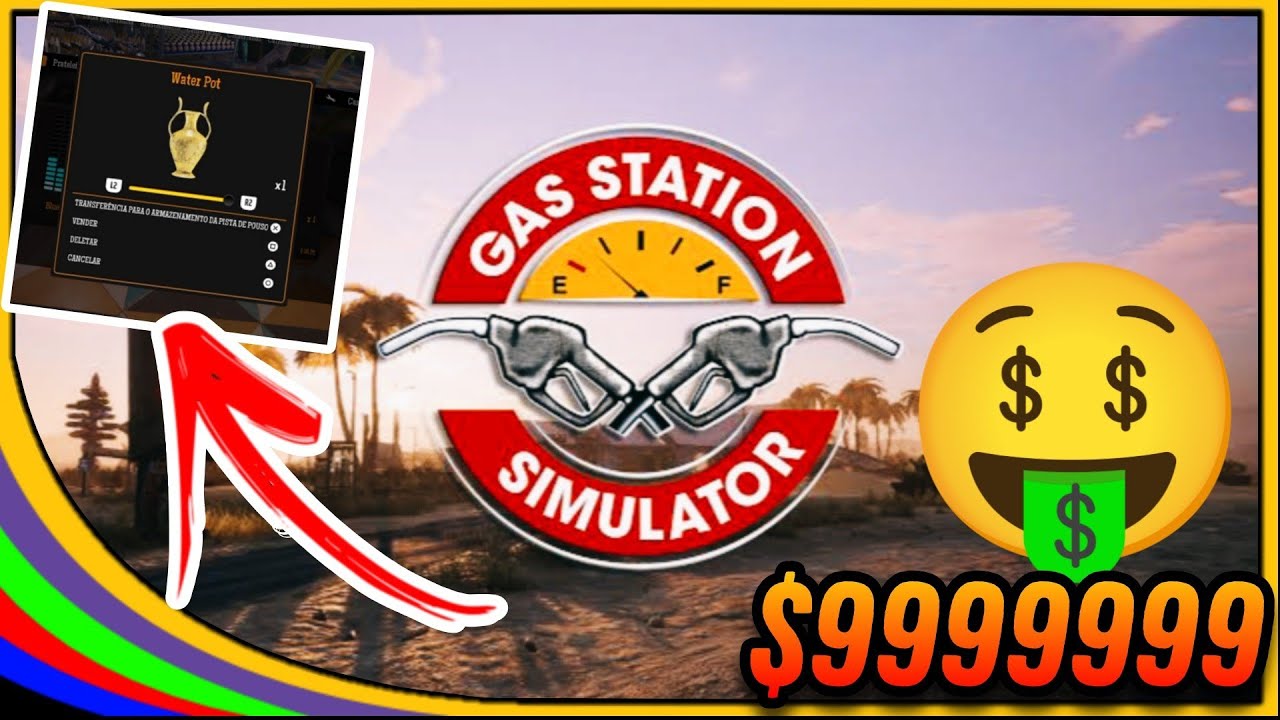 GLITCH! COMO FICAR MILIONÁRIO BUGANDO A LOJA DO JOGO - Gás Station Simulator - YouTube