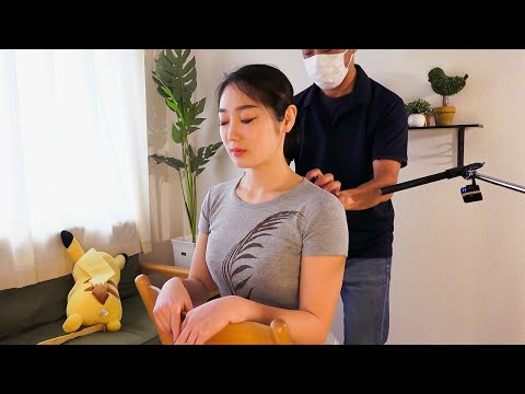 ASMR Relaxing Scratch Massage - Back, Shoulder and Neck