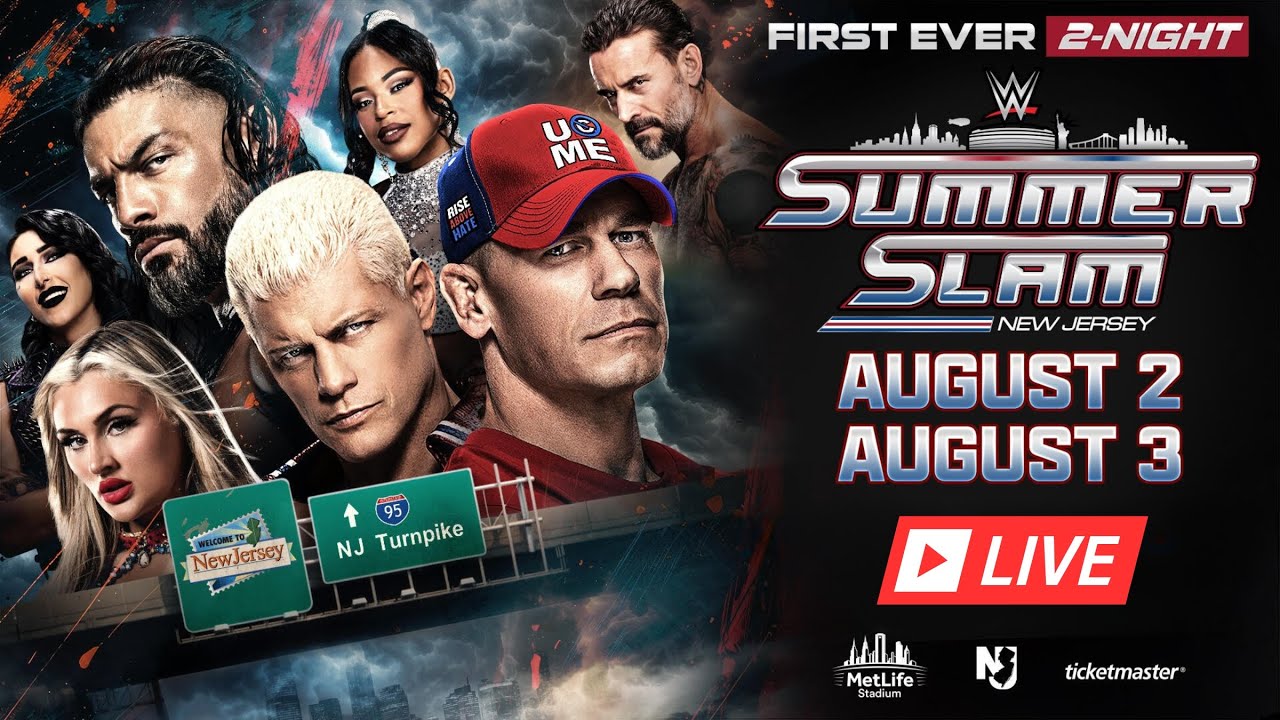 🔴 Live: WWE SummerSlam 2025 Night 2 | WWE SummerSlam Full Show | SummerSlam Day 2 - YouTube