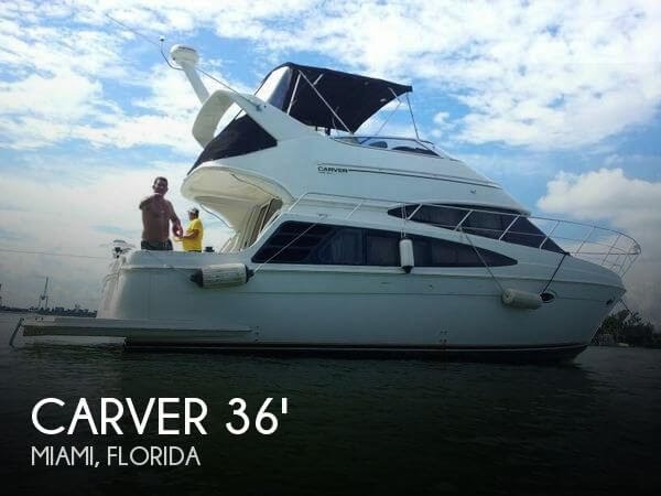 [UNAVAILABLE] Used 2004 Carver 36 Sport Sedan in Miami, Florida - YouTube