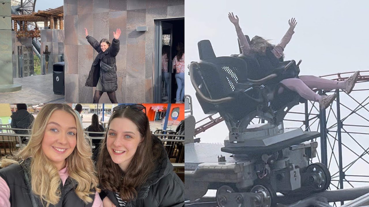 WE WENT BACK ON ENSO?! Blackpool Pleasure Beach Vlog - April 2022 - YouTube