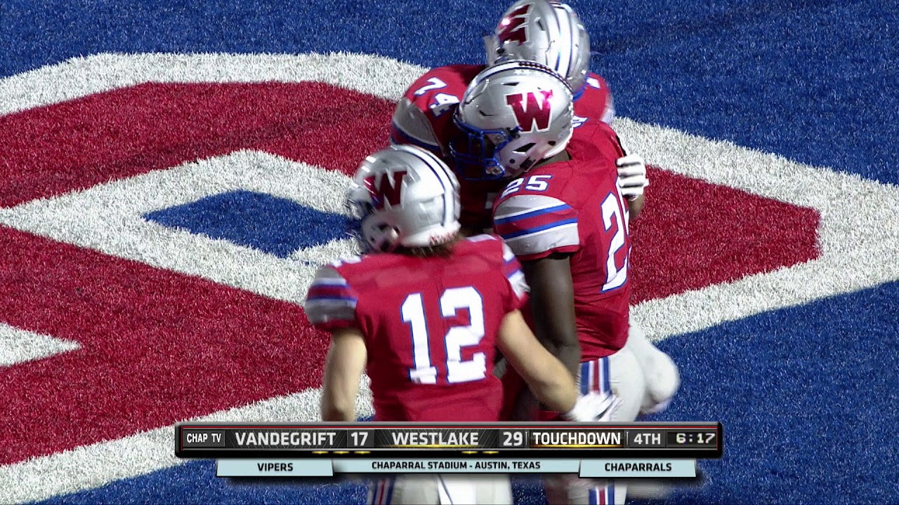 Touchdown Nakia Watson - Westlake vs Vandegrift 2017 - YouTube