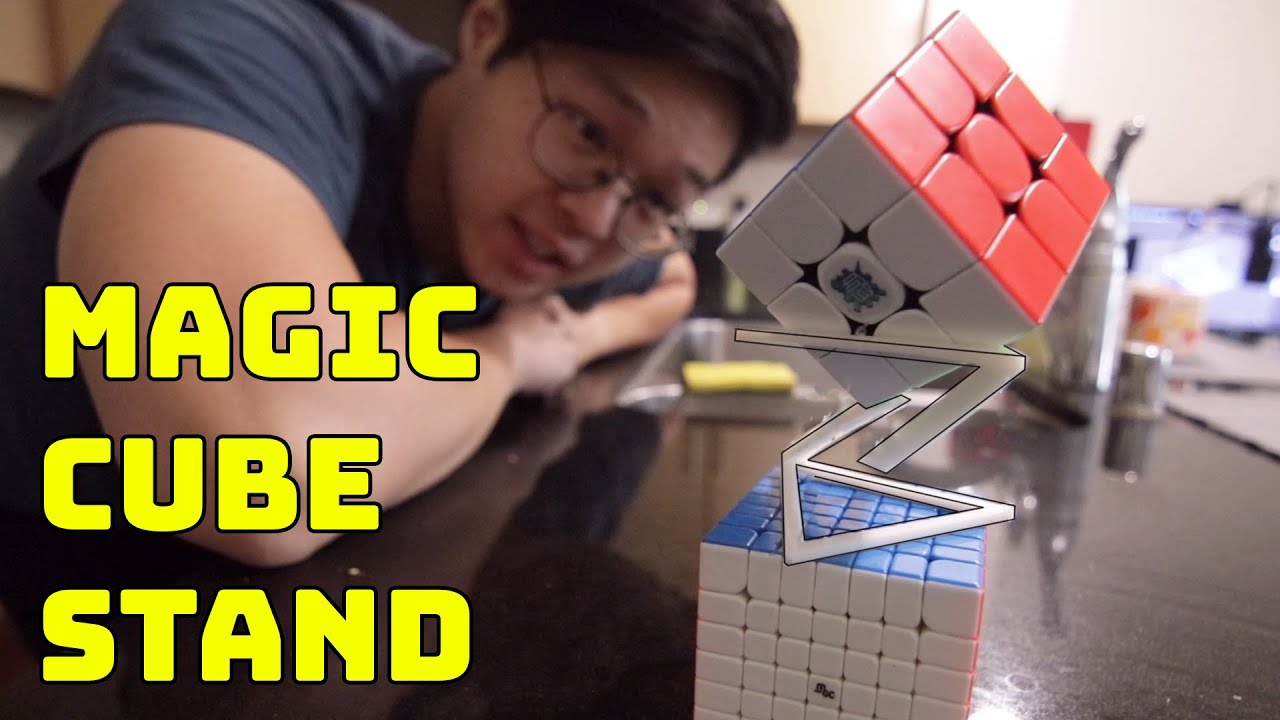 Levitating Tensegrity Cube Stand! - YouTube