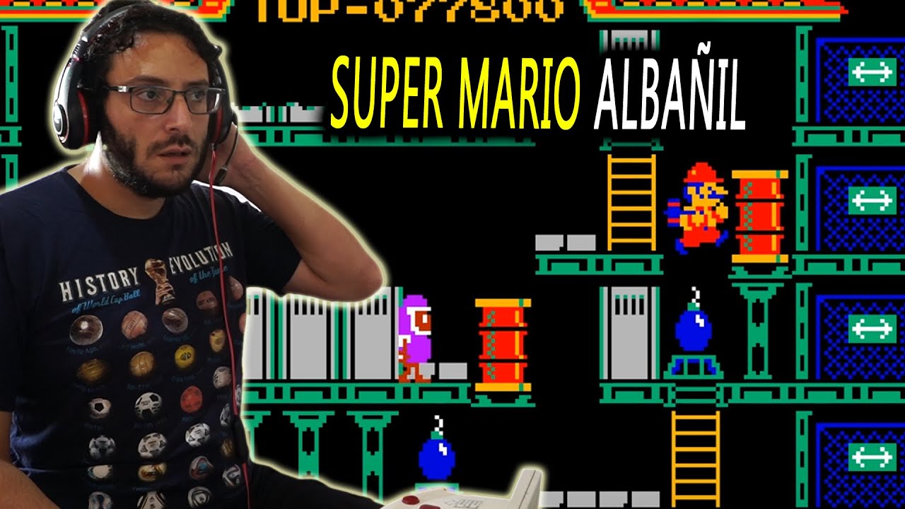 El juego donde MARIO debe DESTRUIR todo! WRECKING CREW - YouTube