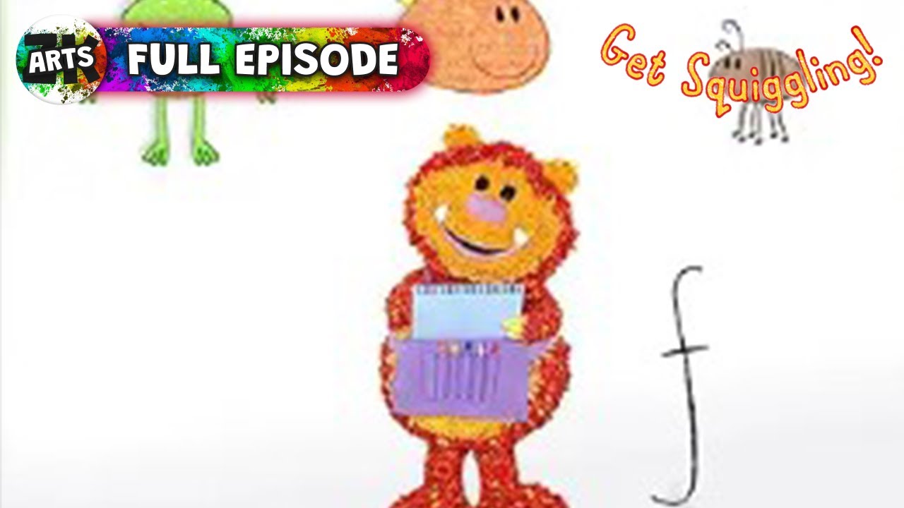 Letter F | Get Squiggling: Letters | Full Episode | Episode 6 | ZeeKay ...