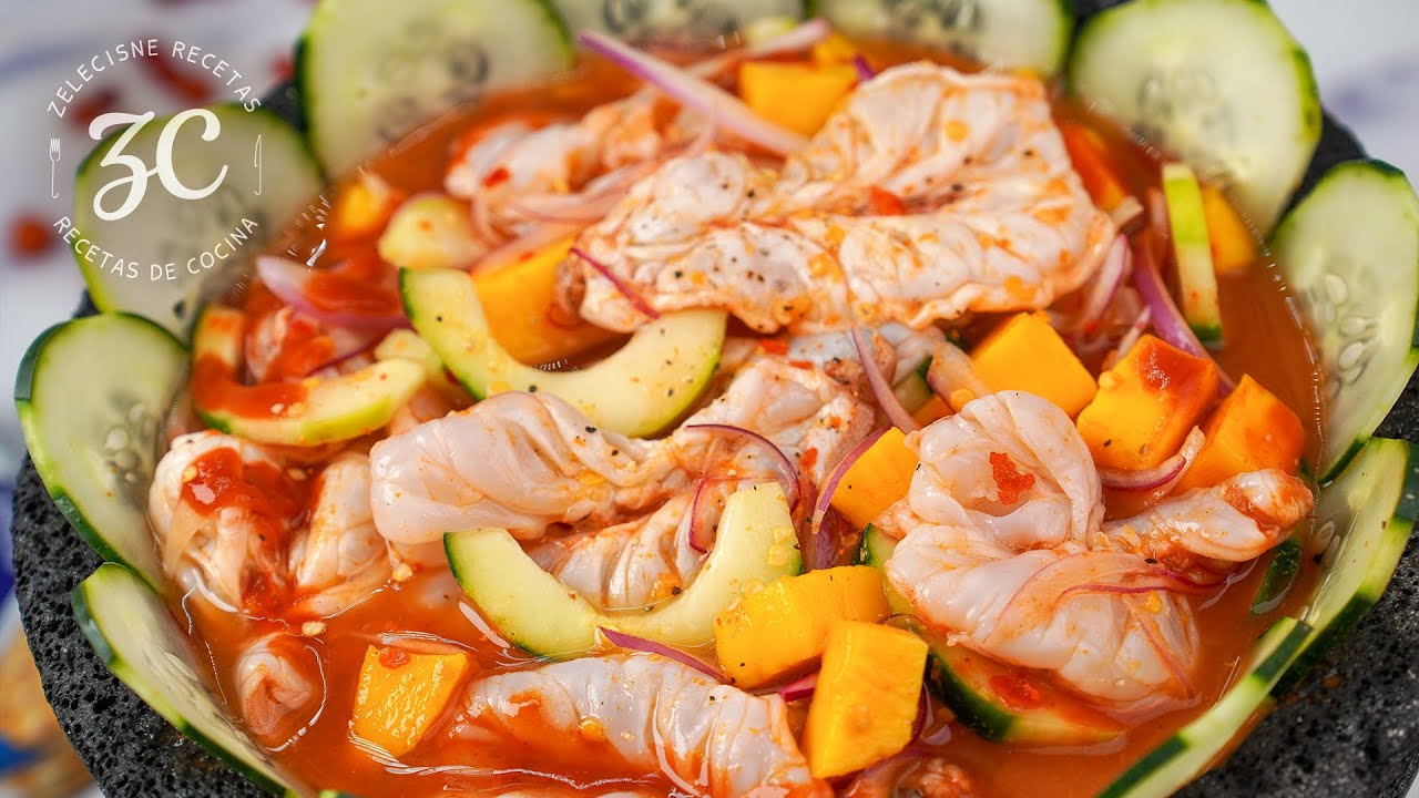 Aguachile de Camaron | Aguachile Rojo | Aguachile de Chiltepin - YouTube