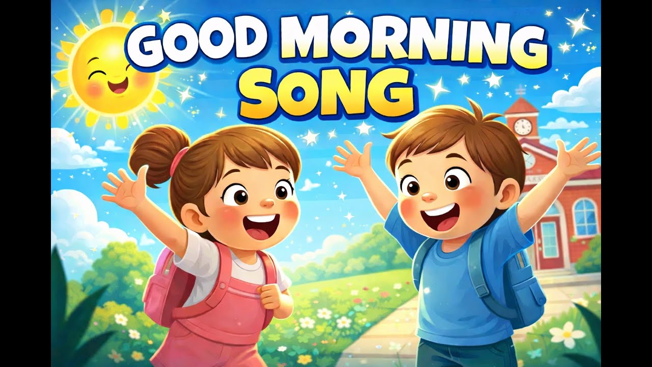 “Good Morning Song for Kids 🌞 | Wake Up Dance & Sing-Along | Kids ...