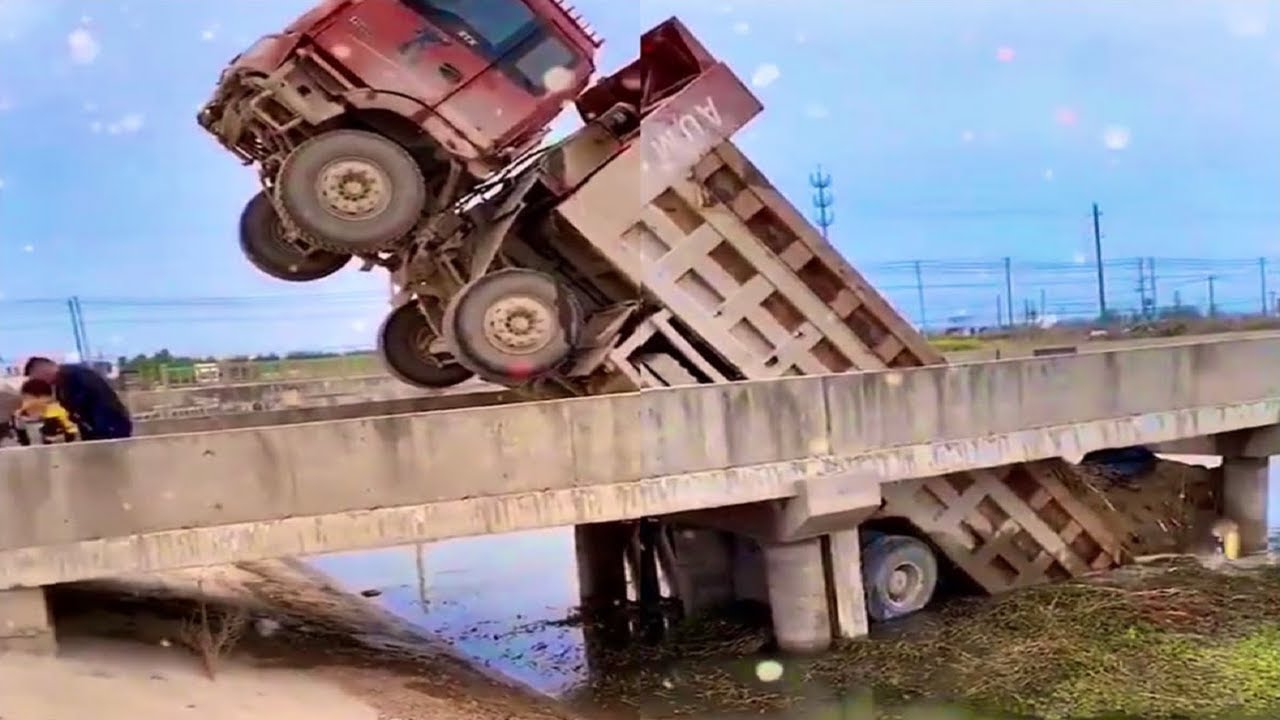 Dangerous Fastest Heavy Truck Machines Fails Skill, Extreme Total ...
