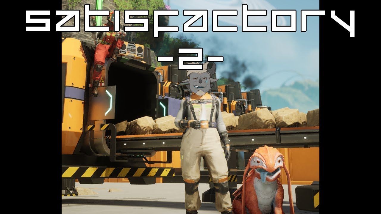 Satisfactory - Coal Power Plant build - YouTube