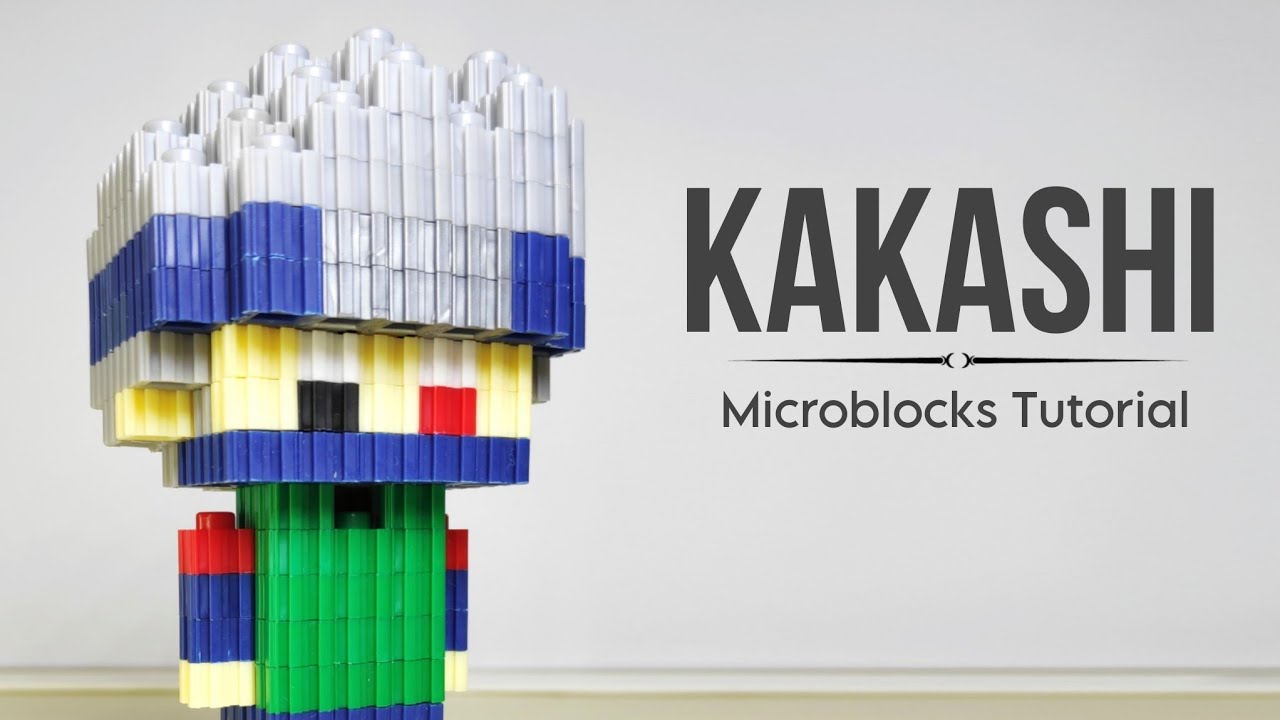 Cara Bikin Kakashi dari Microblocks! Gampang & Cepet Banget! - YouTube