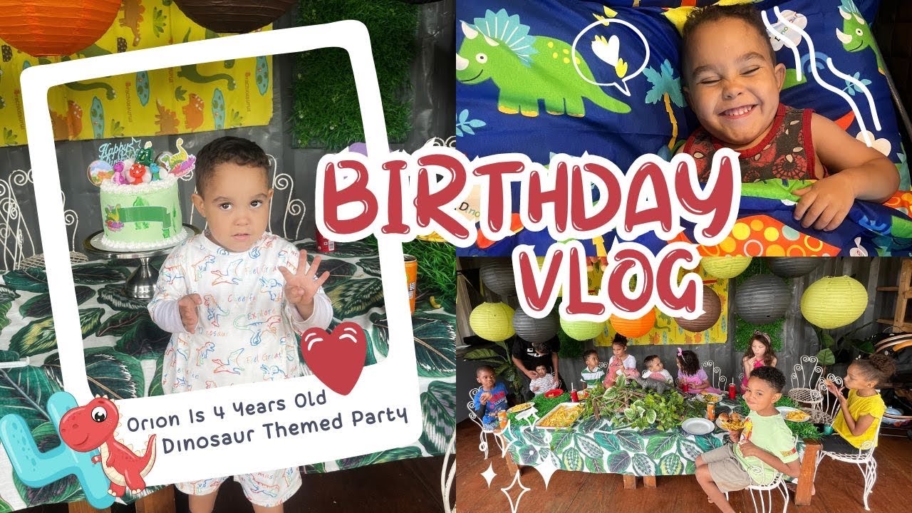 Orion’s 4th Birthday Dinosaur Party | All Inclusive Party Venue | Hyto ...
