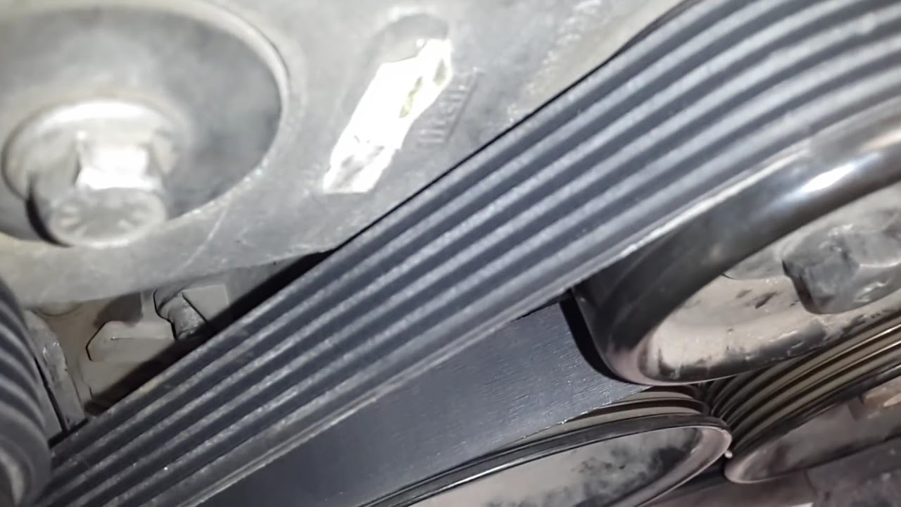 Correa poli V vw gol power 2004 1.6 - YouTube