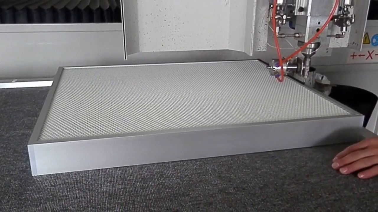 High Efficiency HEPA Clean Room Air Filter With Large Air Volume Easy ...