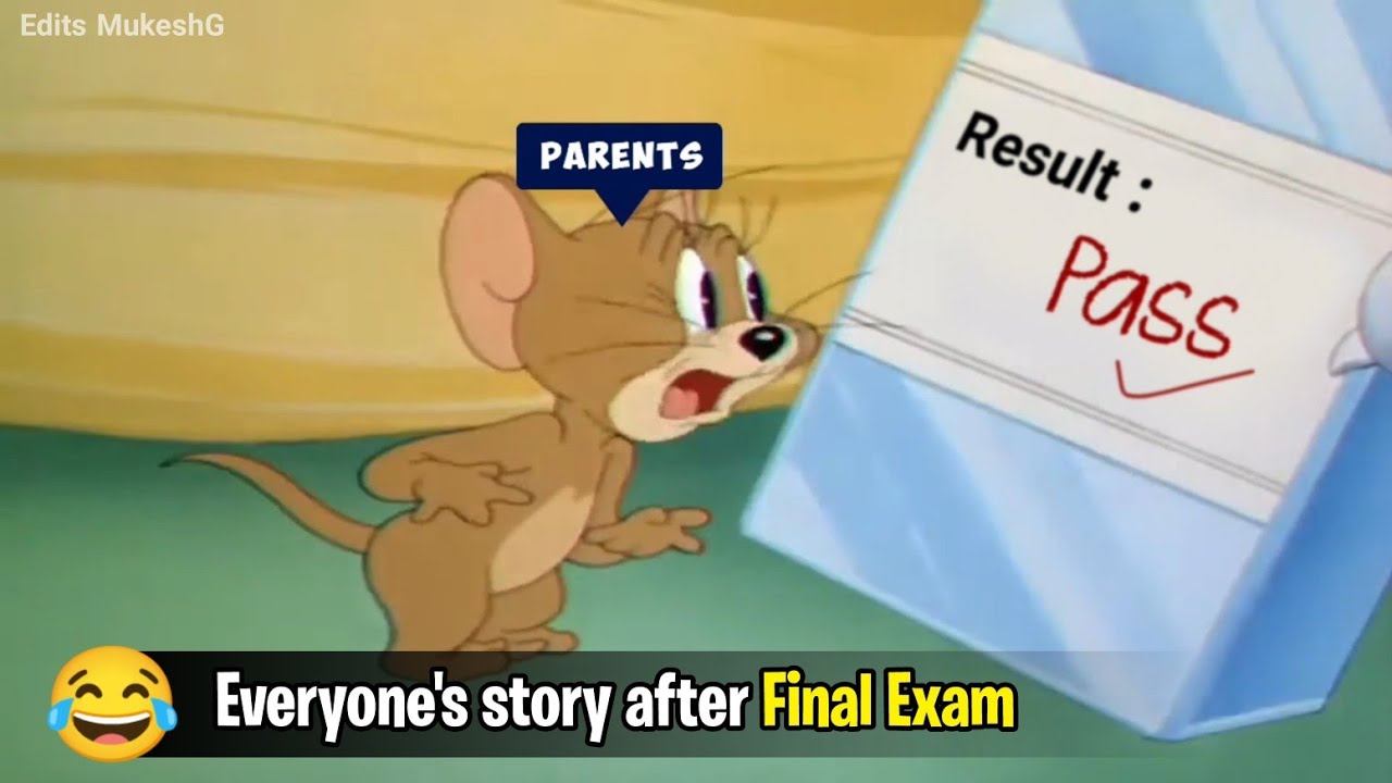 Everyone's story after Final Exam ~ Funny Meme ~ Edits MukeshG - YouTube