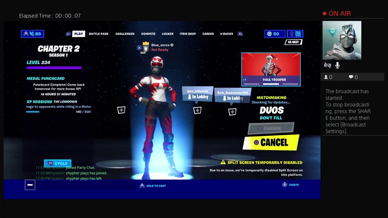 Blue clan first live strem - YouTube