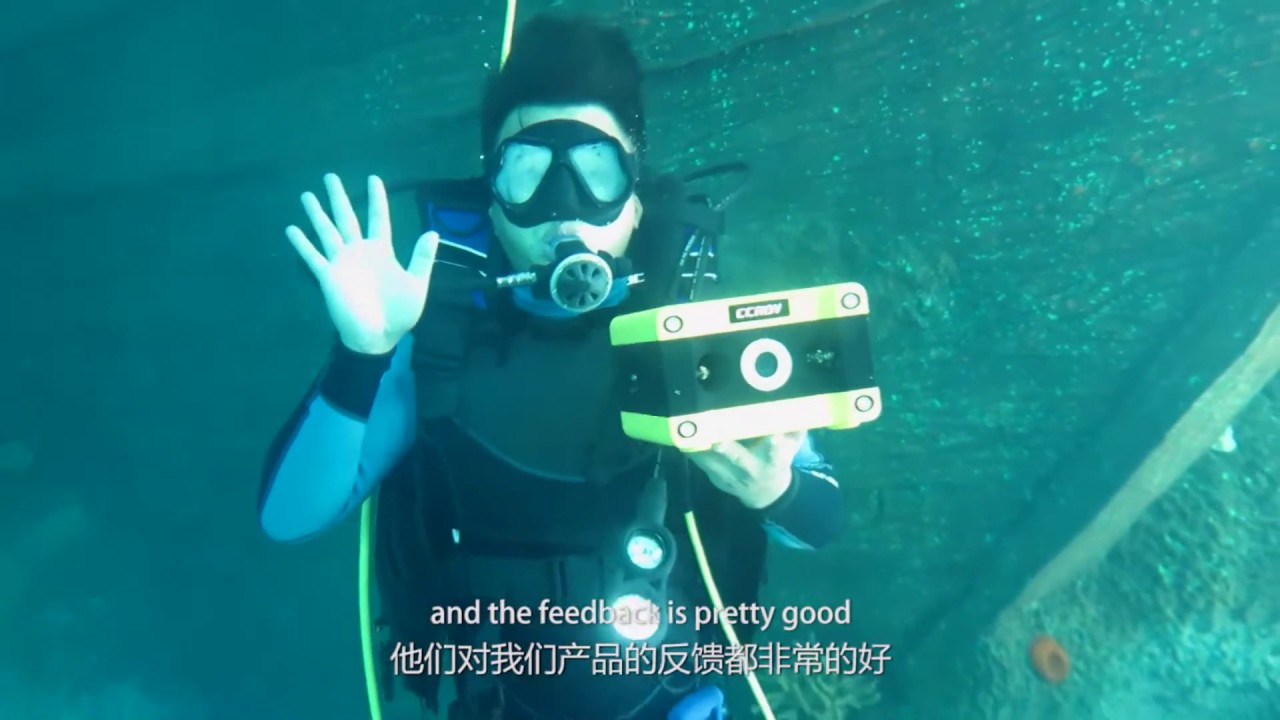 CCROV - The First Underwater ROV with a 4K Camera - YouTube
