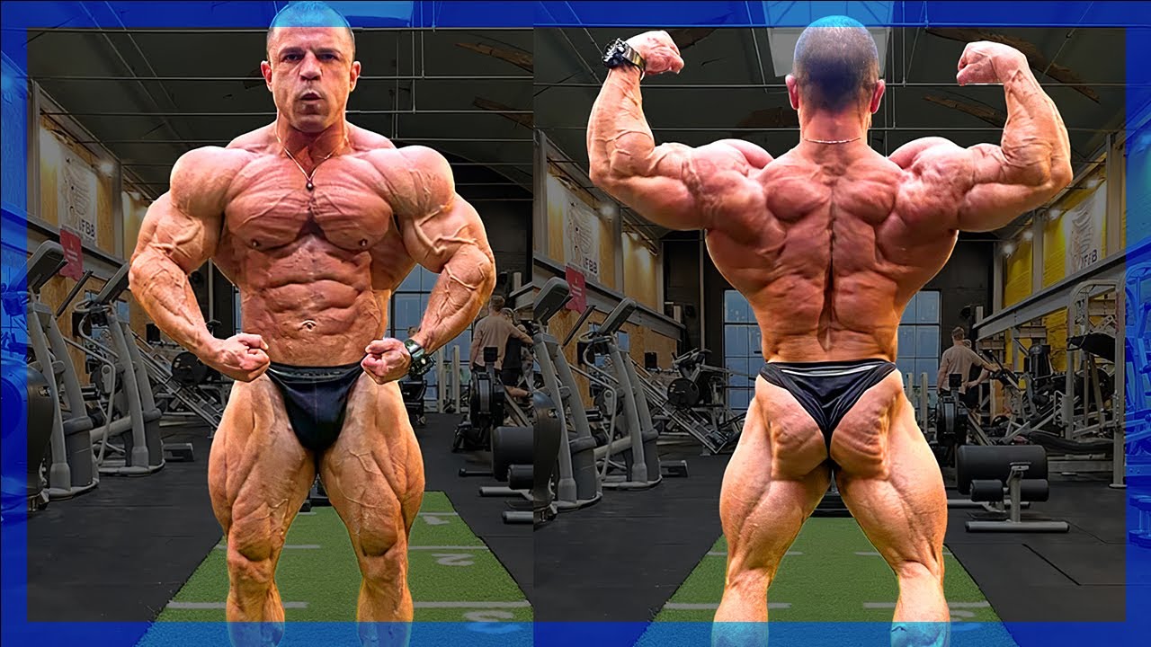 Angel Calderon - Huge Bodybuilder posing - YouTube