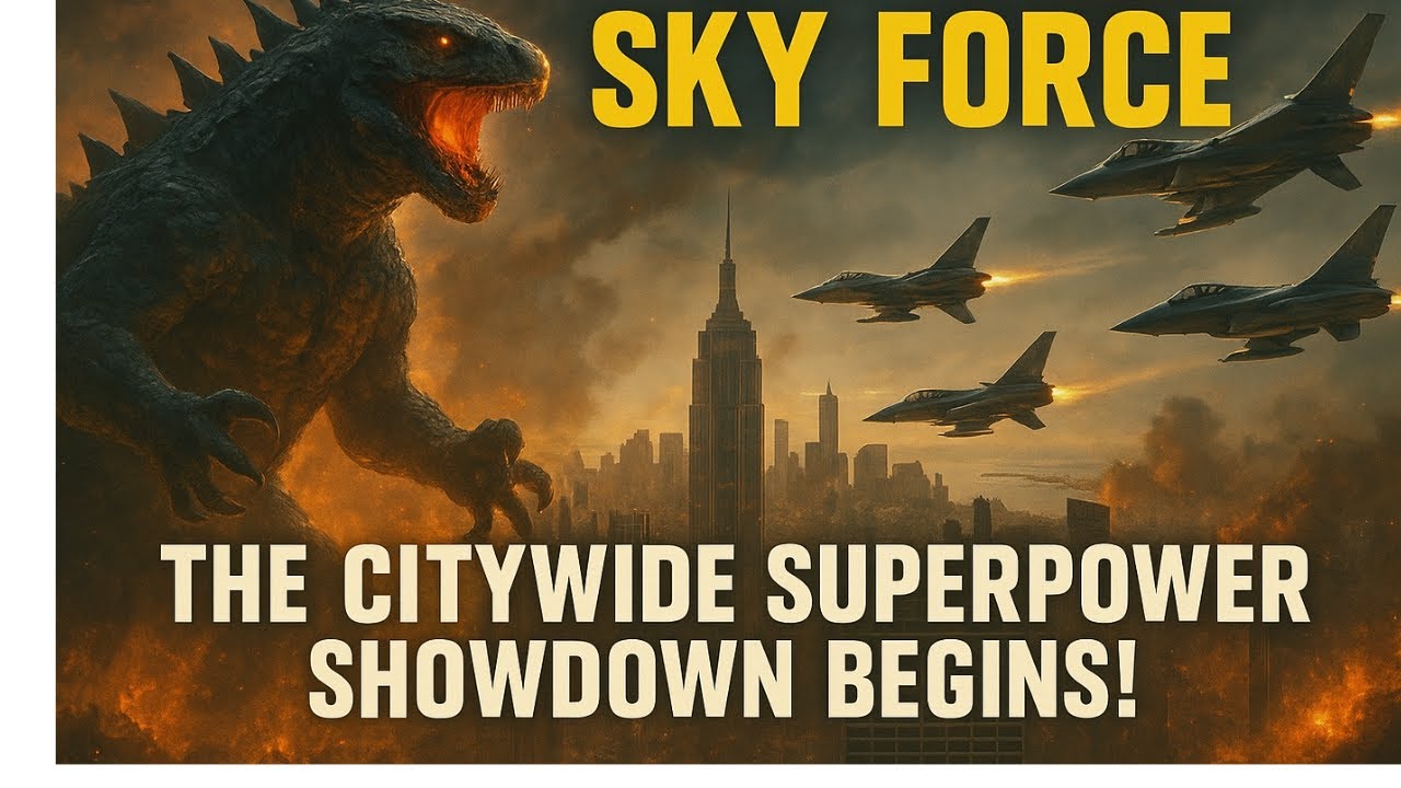 Mega Lizard Titan vs Sky Force: The Citywide Superpower Showdown Begins ...