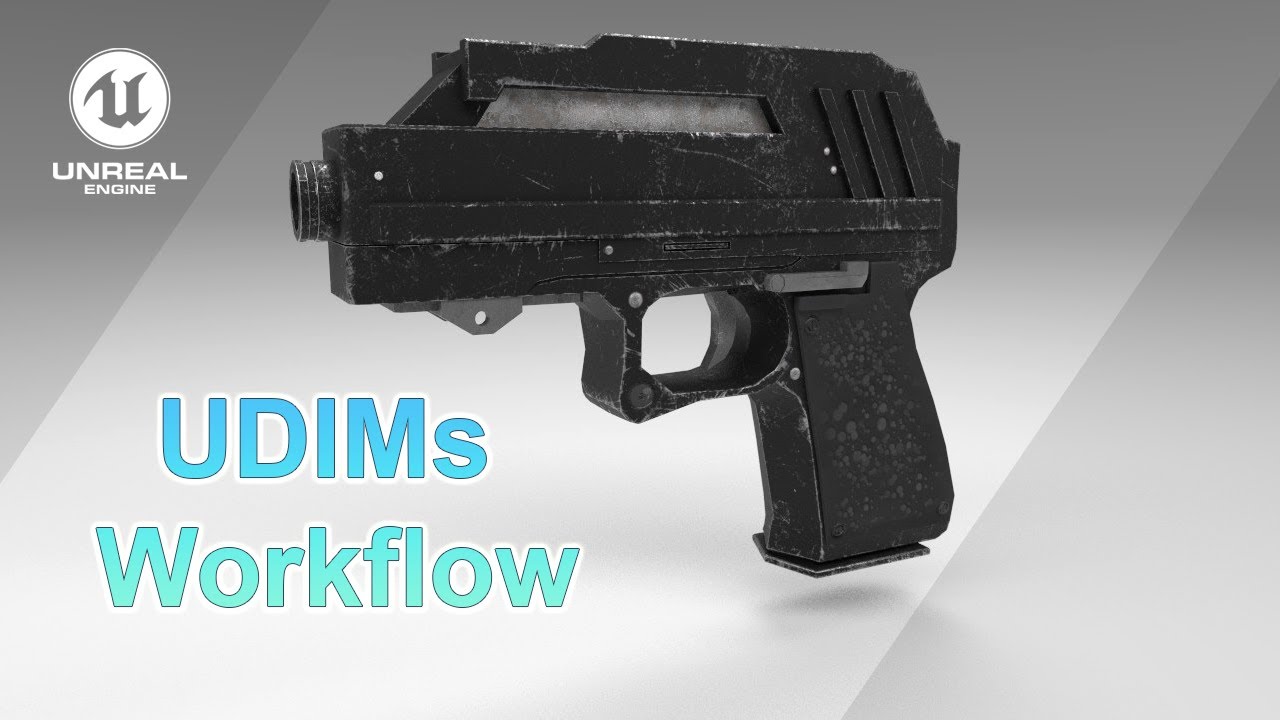 UDIM workflow in Unreal - YouTube