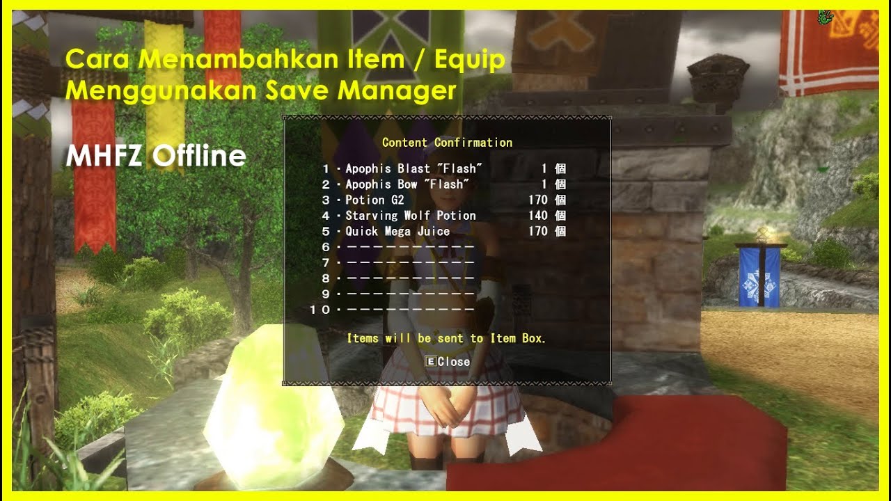 Tutorial Cara Menambahkan Item dan Equip Menggunakan Save Manager di ...