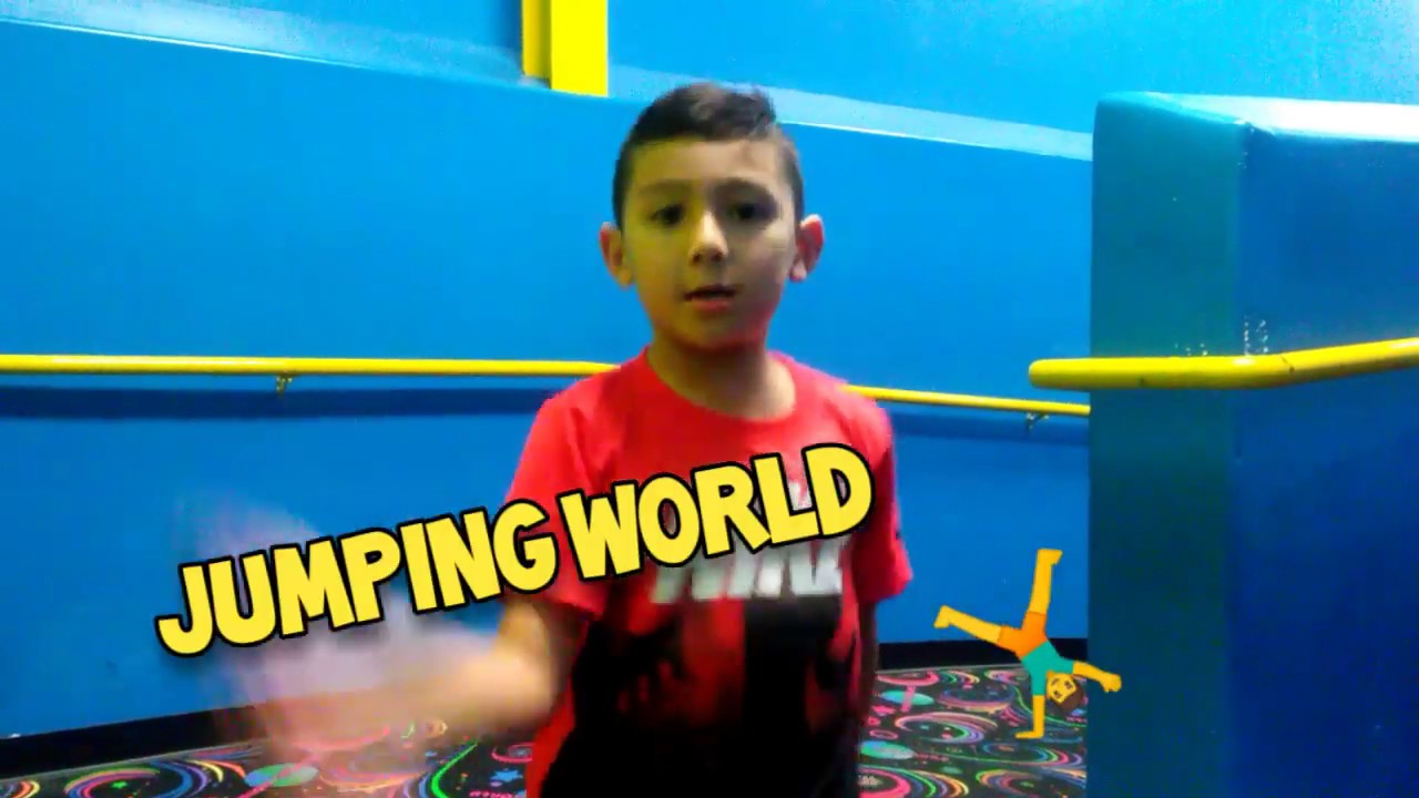 Jumping World Indoor Trampoline Park Houston- Arian Goes With Special ...