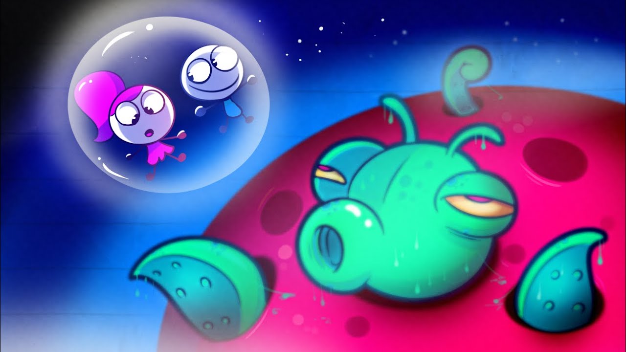 "UFO...UH-OH!" Alien ABDUCTION! | Pencilmation Cartoons! - YouTube
