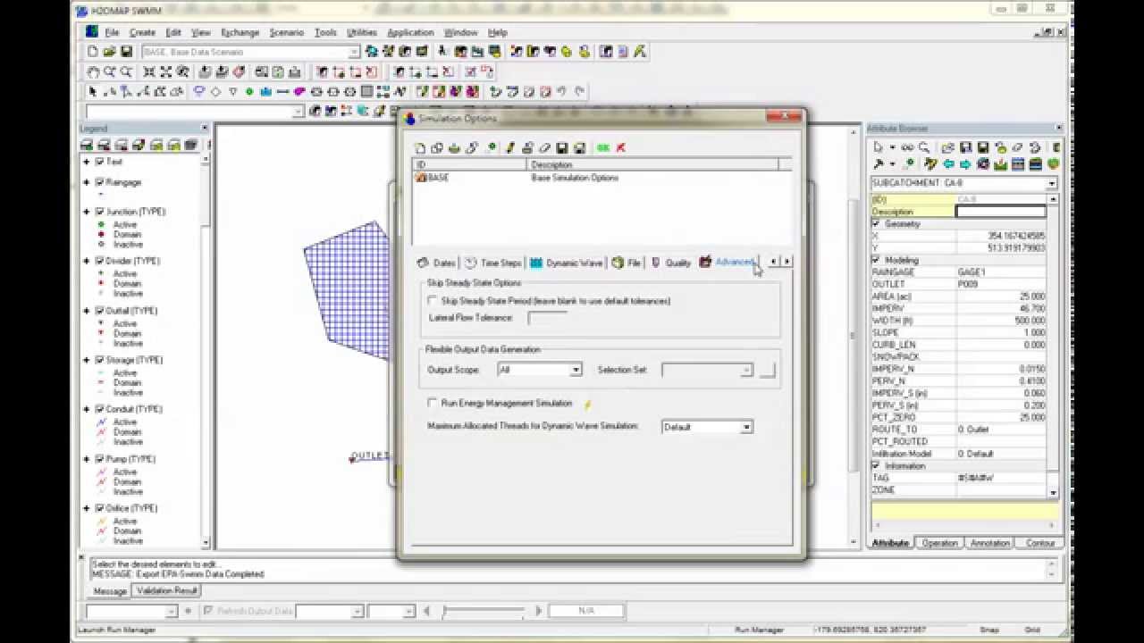 Complete Innovyze H20Map SWMM Video tour - YouTube