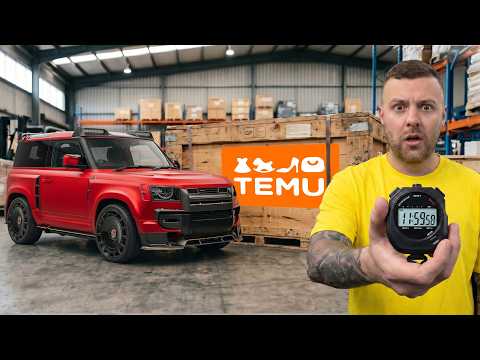 WIR BAUEN EINEN 250.000 £ LAND ROVER DEFENDER MIT TEMU-TEILEN IN 12 STUNDEN