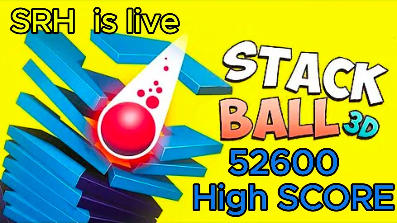 Live Stack ball 3d 🏀 highest score challenges 🎮 #stackbounce #shorts # ...