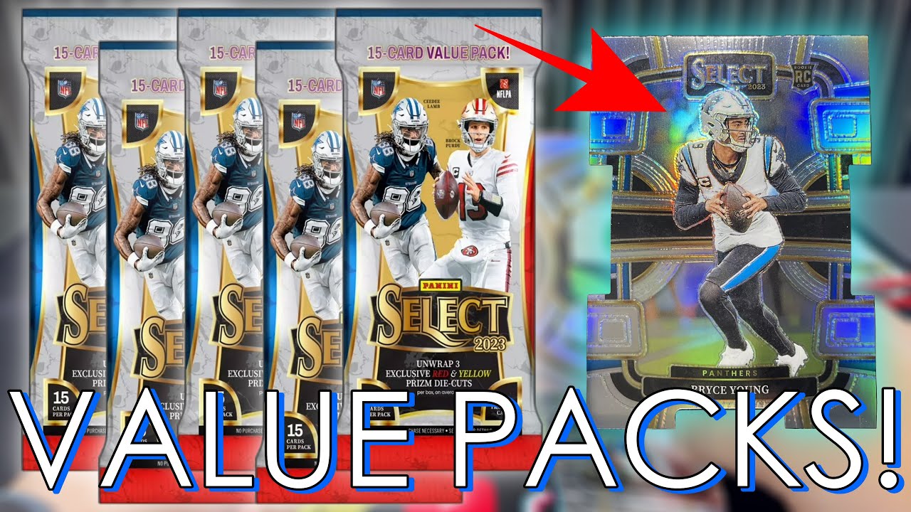 SELECT IS BACK! | 2023 Panini Select NFL Football Value Pack Box ...