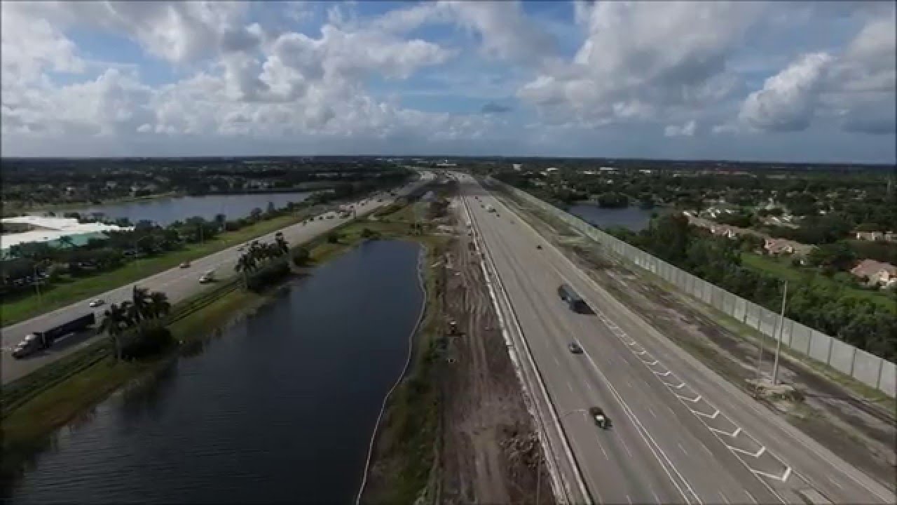 Sawgrass Expressway S.Florida - TheDroneGuys.com - YouTube