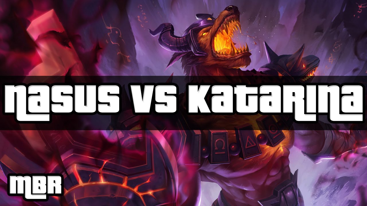 Infernal Nasus Vs Katarina (Grasp Of The Undying) | League Of Legends ...
