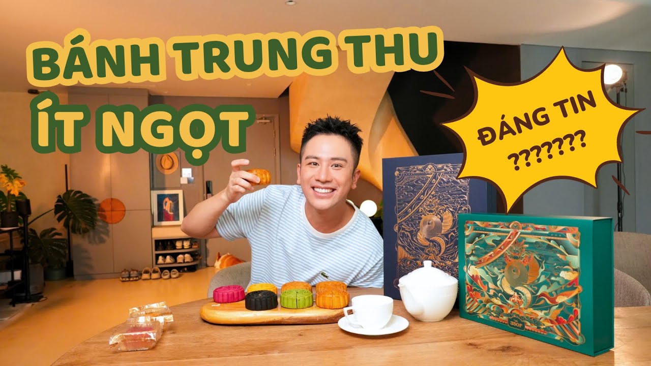 Bánh trung thu "ÍT NGỌT" có thật sự "ÍT NGỌT"?!? // Dinology - YouTube