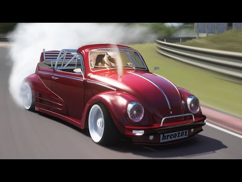Assetto Corsa VW Beetle Drift at Deepforest Raceway - YouTube