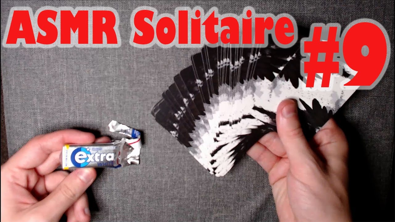 ASMR Solitaire #9 | EXTRA Gum Chewing | Elevens Solitaire - YouTube