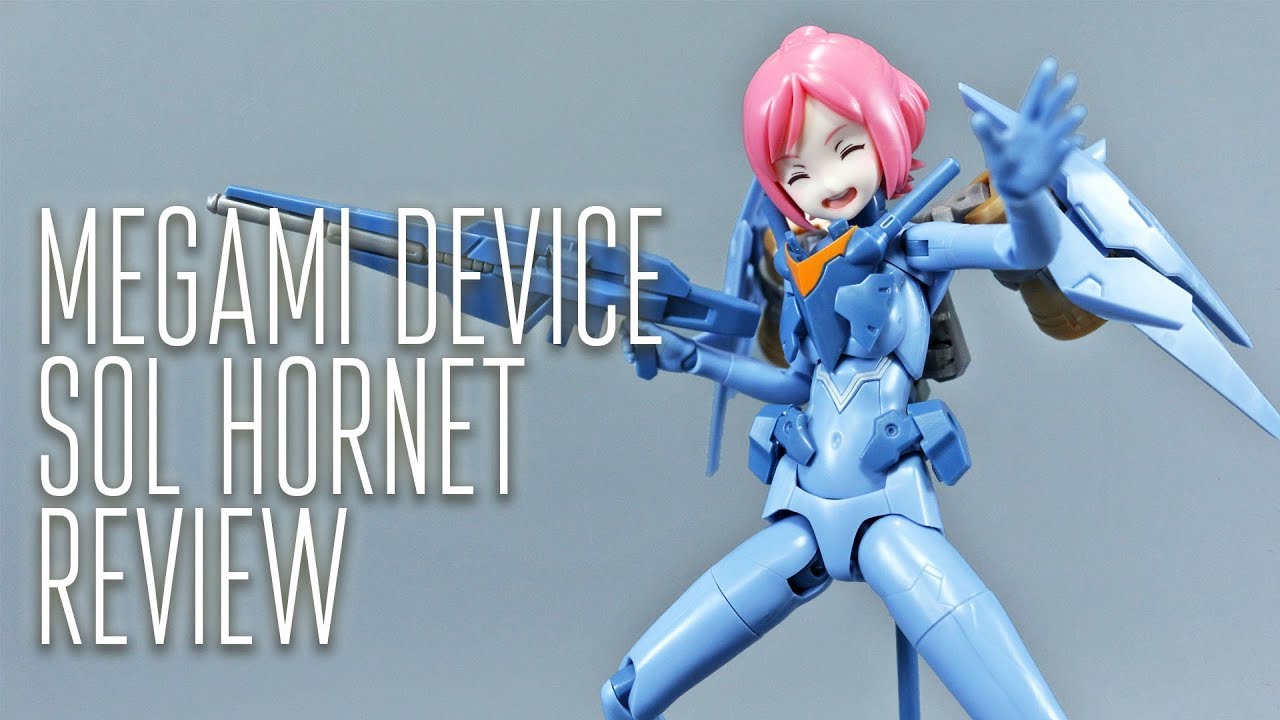 1572 - Megami Device Sol Hornet [Low Visibility] Review - YouTube