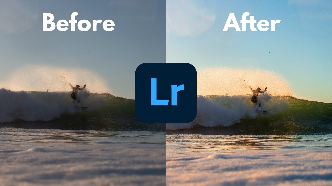 How I Edit My Surf Photos In Adobe Lightroom - YouTube