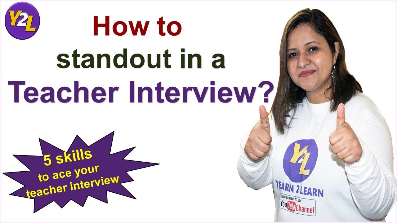How to stand out in your Teacher Interview ? - YouTube
