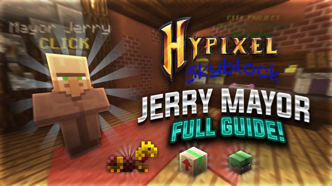 JERRY Mayor FULL Guide! | Hypixel SkyBlock - YouTube