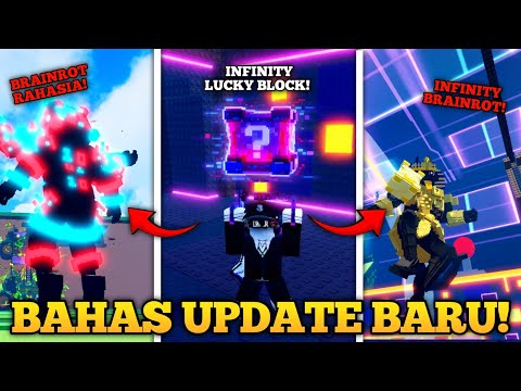 Cara Mendapatkan  INFINITY BRAINROT! Bahas Update Terbaru Escape Tsunami For Brainrots!