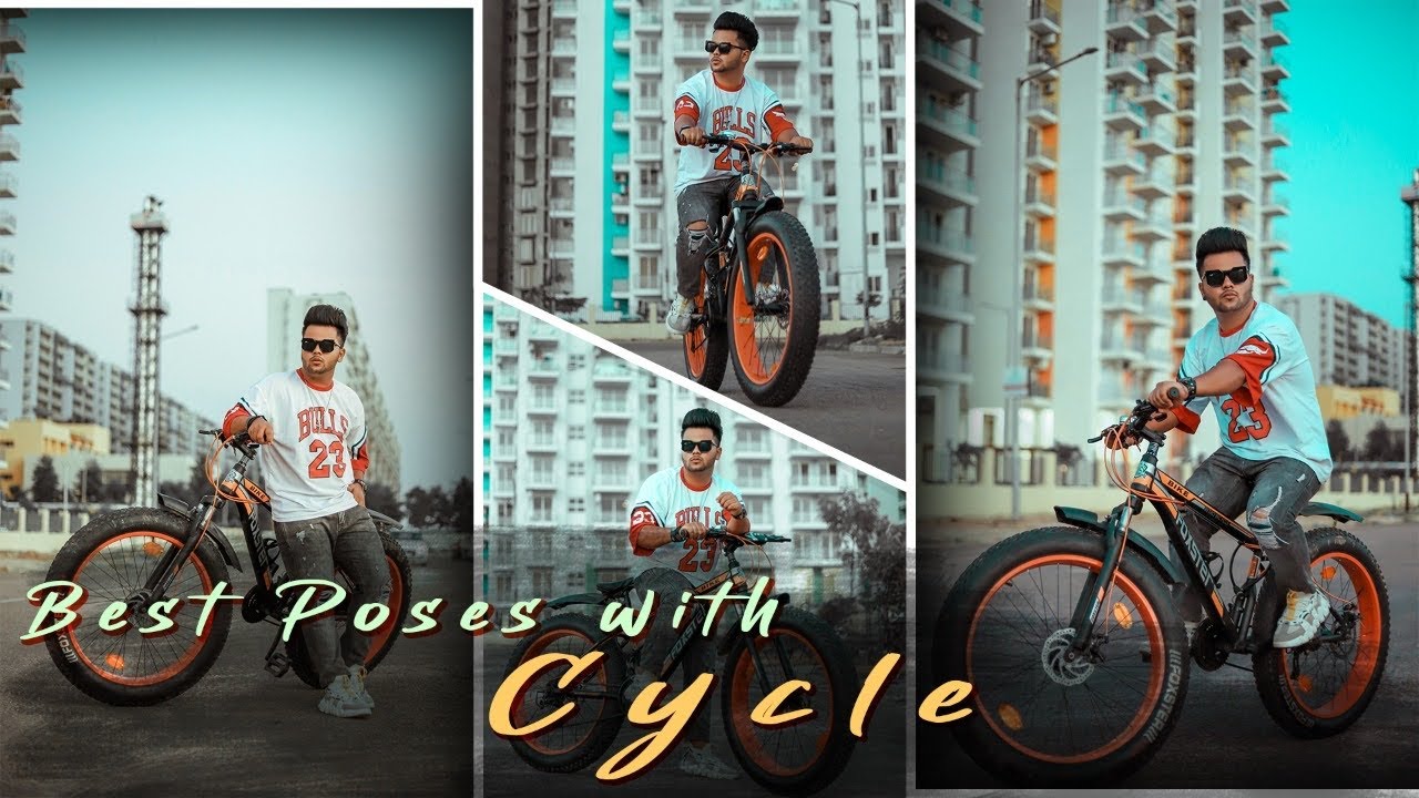 Pose ideas with CYCLE | Photoshoot Poses | Photoshoot Tip's in Hindi ...