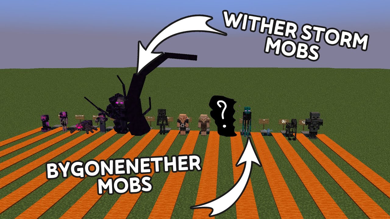 Which Wither Storm mob and All Bygonenether mobs will generate more ...